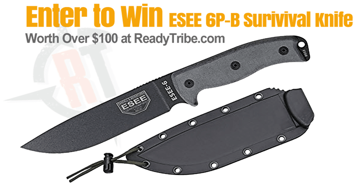 Win An ESEE 6P-B Survival Knife - Ready Tribe: Survive. Adapt. Thrive.